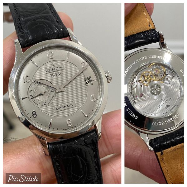 [WTS] Zenith Elite Automatic. Gorgeous watch. $1450 only. | WatchCharts ...