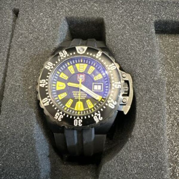 Luminox Deep Dive 44mm 1500 Series Steel Black Dial Automatic Men Watch ...