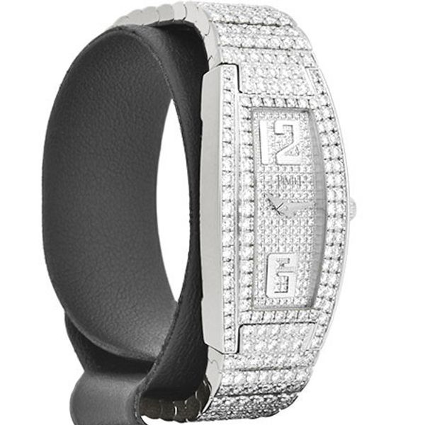 Piaget PIAGET Lime Light Full Genuine Diamond 750WG Ladies Watch Quartz ...
