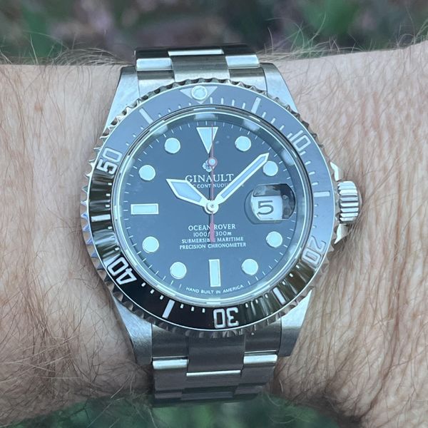 [WTS] Ginault Ocean Rover 2 with date and ceramic bezel | WatchCharts ...