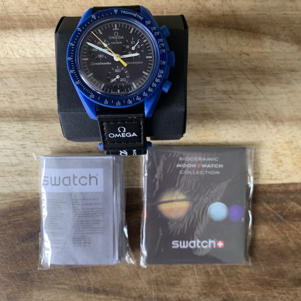 Omega X Swatch Mission To Neptune Moonswatch. Brand New. Can Be Shipped ...