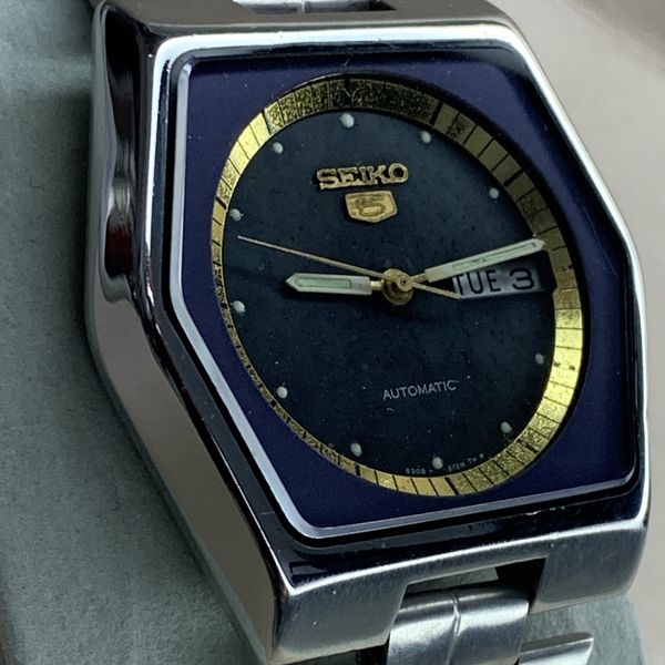 Beautiful Vintage Seiko Automatic rare colour dial Watch Japan Made ...