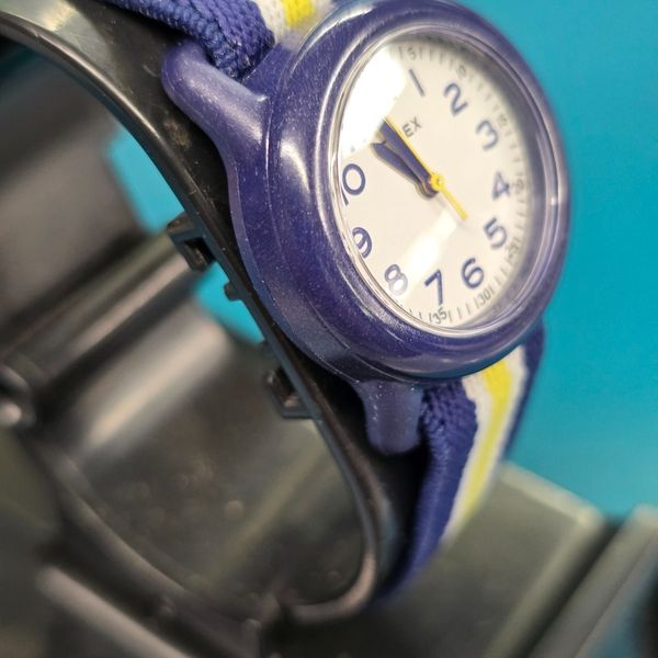 New Working Timex Time Teacher Easy Reader Kids' Wristwatch TW7C05800 ...