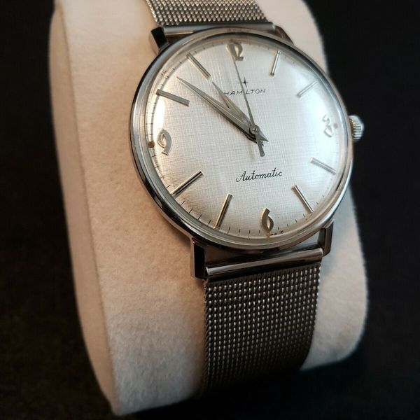 Vintage Hamilton Automatic Watch, Linen Dial | WatchCharts