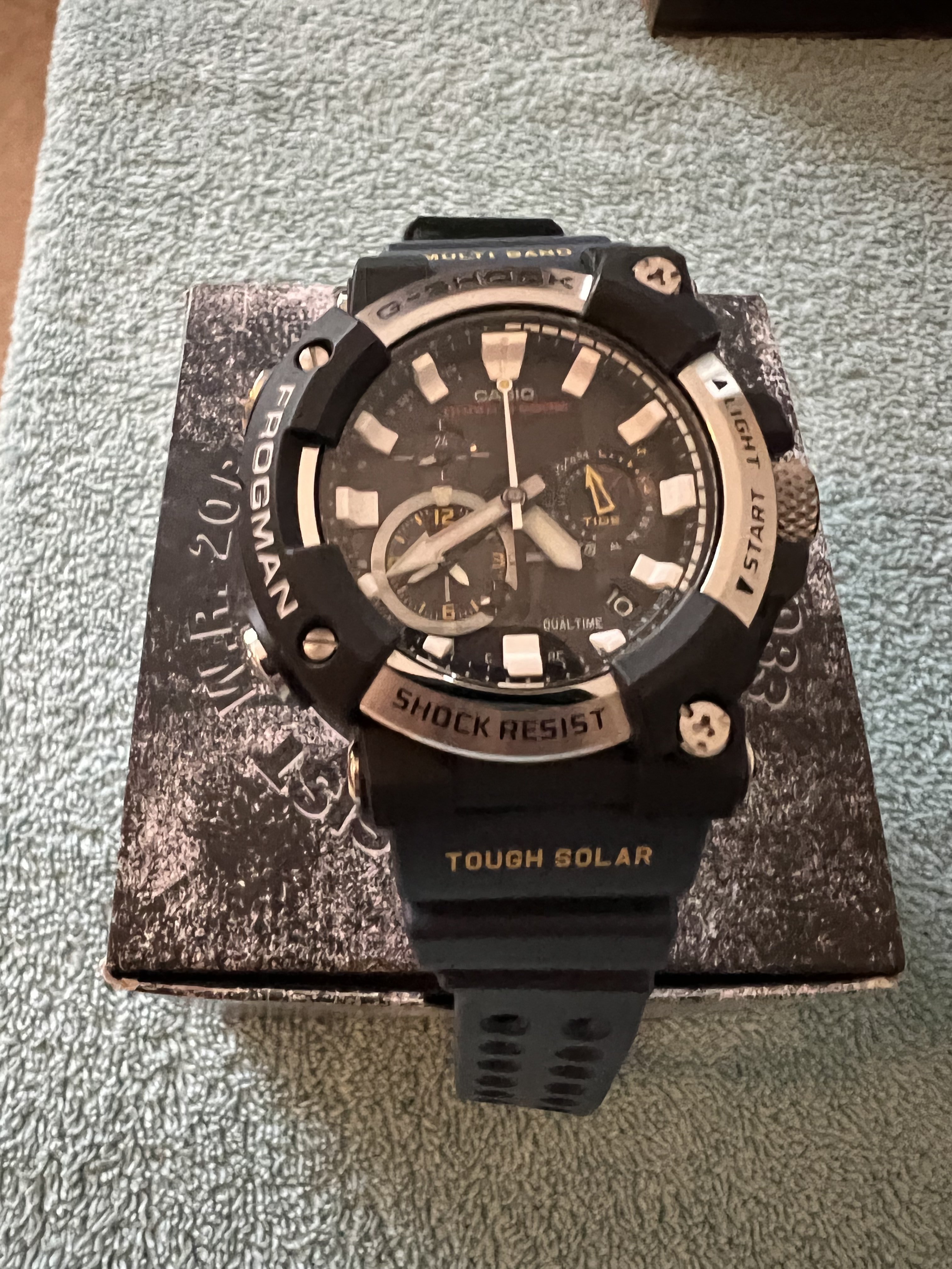 [$625 USD] Casio G-Shock Frogman (Ana-Frog) GWF-A1000-1A2 | WatchCharts