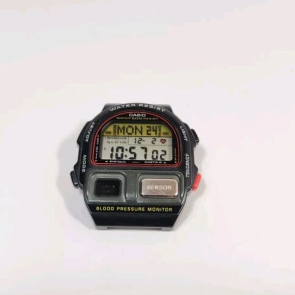 Casio BP-100 Blood Pressure Monitor Made in Japan 1990 Vintage Watch ...