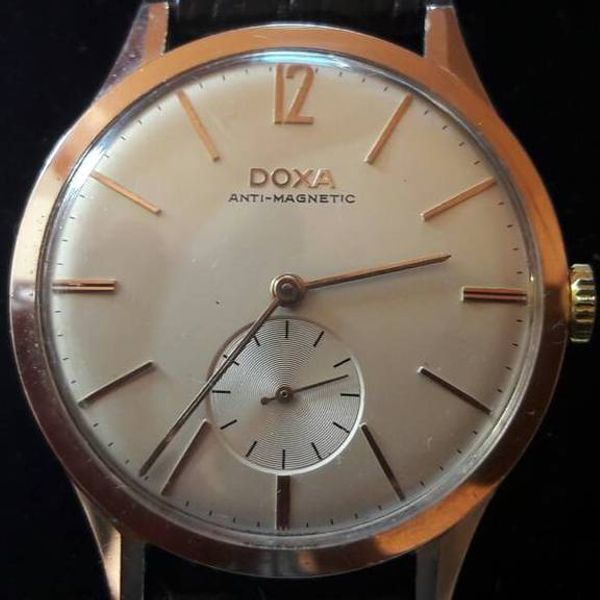 FS: Vintage Doxa Anti - Magnetic in 14K gold | WatchCharts