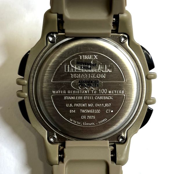 Timex TW5M63100 Green Mens Digital Watch Ironman Flix Men's watch New ...