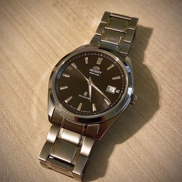 [WTS] (Orient) (ER2F001B0) Automatic Titanium Sapphire Crystal Dress ...