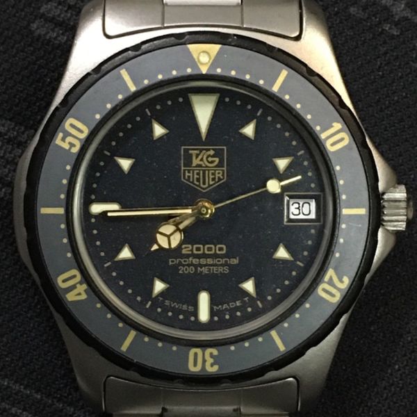 FS: TAG Heuer 2000 Moondust 972.606 | WatchCharts
