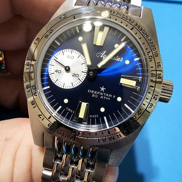 [WTS] Aquastar Deepstar II Sunray Blue. Vintage reissue done right ...