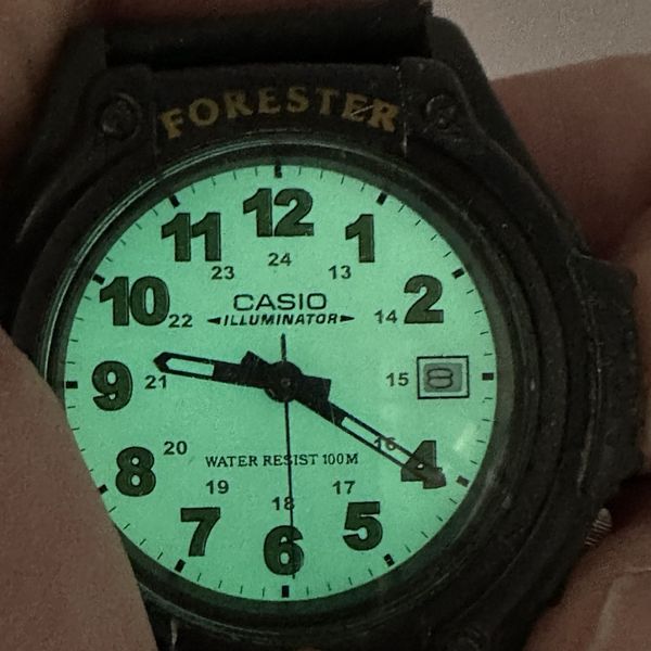 Casio FT-500 Forester Mens Watch New Battery 39MM 9" Nylon Band Mod ...