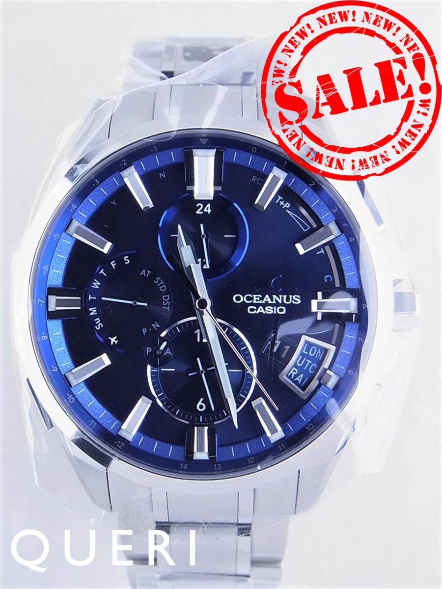 Casio Oceanus blue dial Bluetooth equipped model OCW-G2000-2AJF New ...