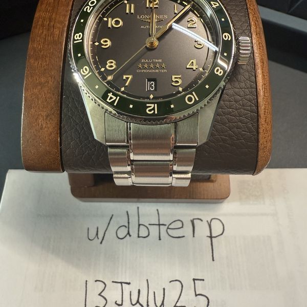 [WTS] longine spirit zulu time 39mm green L3.802.4.63.6 | WatchCharts ...