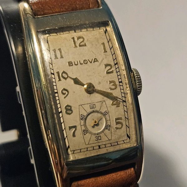 1938 - Bulova Minute Man - Men's 21mm Curvex Style -7AH 17jewels ...