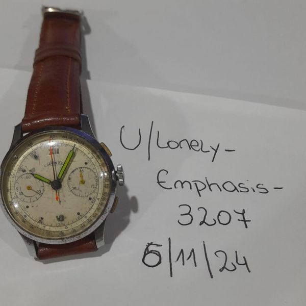 [WTS] Vintage Garantex Chronograph Landeron 51 - Stainless Steel Case ...
