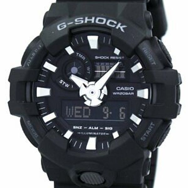 Casio G-Shock Analog Digital GA-700-1B GA700-1B Herrenuhr | WatchCharts