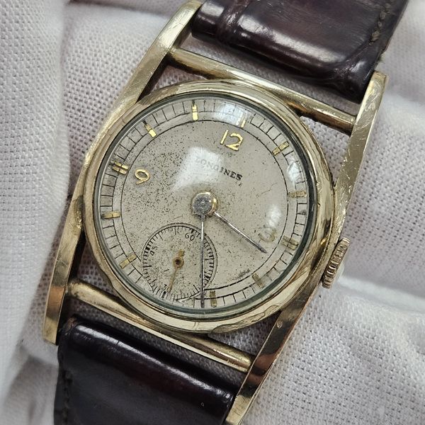 VINTAGE MEN'S LONGINES MAINLINER WATCH 10L 10KT GOLD FILLED 17 JEWEL ...