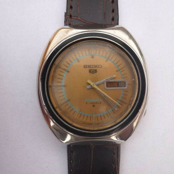 Seiko 5 Sports Automatic 21 Jewels 6319-8070 Watch Japan | WatchCharts