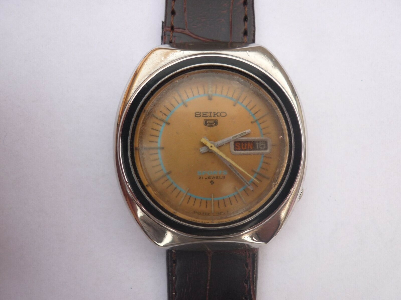 Seiko 5 Sports Automatic 21 Jewels 6319-8070 Watch Japan | WatchCharts