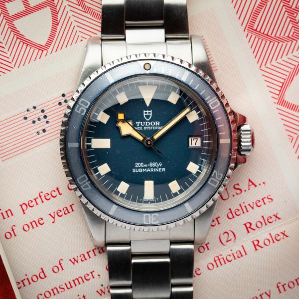 1979 Tudor Snowflake Ref. 94110 | Blue Dial | Full Set | WatchCharts ...
