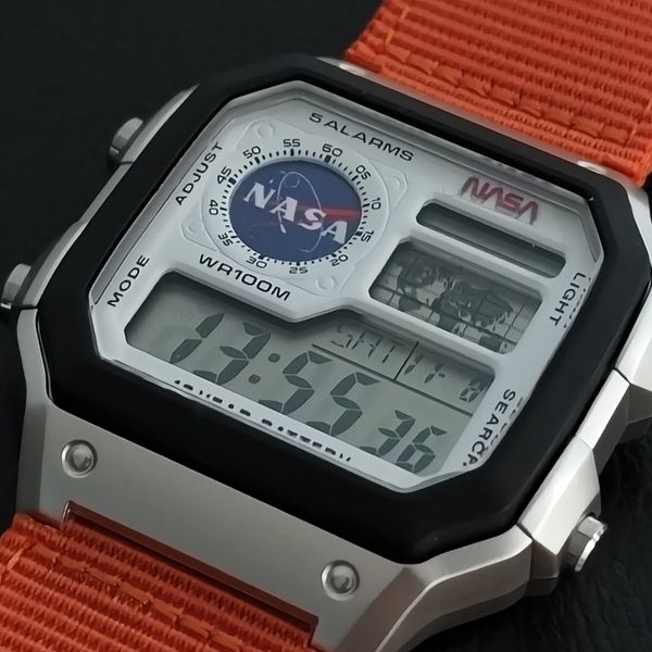 Casio AE-1200WHD Illuminator World Time x NASA Edition - Custom Mod ...