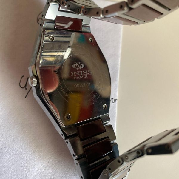 [WTS/WTT] Oniss Paris Tungsten Ceramic Swiss Quartz with Diamond ...