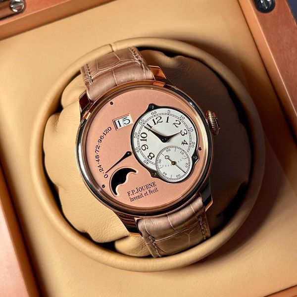 [WTS] 2021 F.P. Journe Octa Lune Rose Gold Salmon, Mint Condition, Full ...