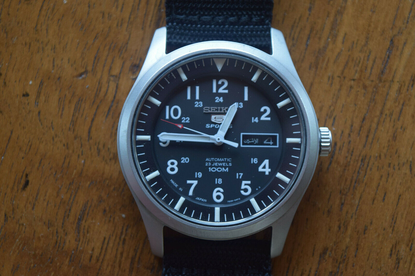 Seiko 5 SNZG15 Wristwatch for Men (Made in Japan Model) Excellent ...