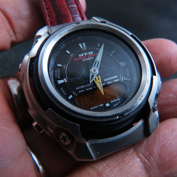 MTG-500 Casio MT-G World Time Quartz Men Watch | WatchCharts Marketplace