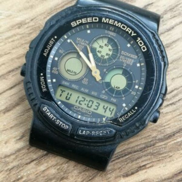 Casio module 384 AW-20 Speed Memory Watch New Battery | WatchCharts ...