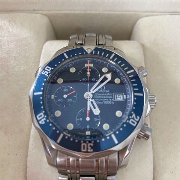 Omega Seamaster Diver Professional 300M Chronograph Ref. 25998000 Full ...