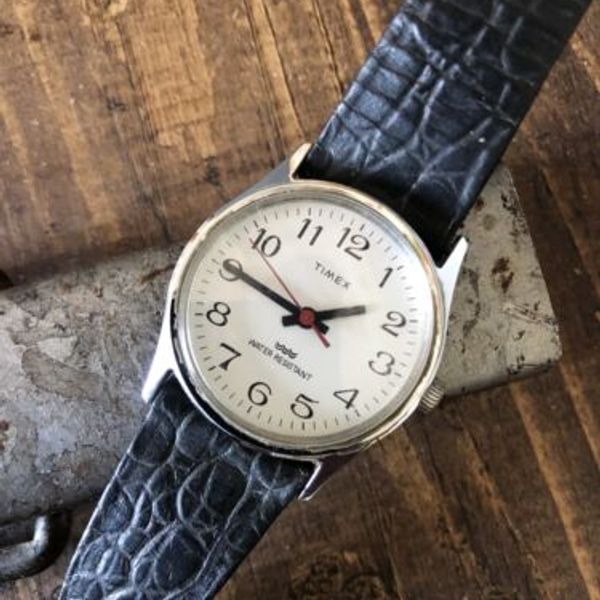 Timex Easy Reader White Men's Watch - T20501 Hand Winding Mechanical ...