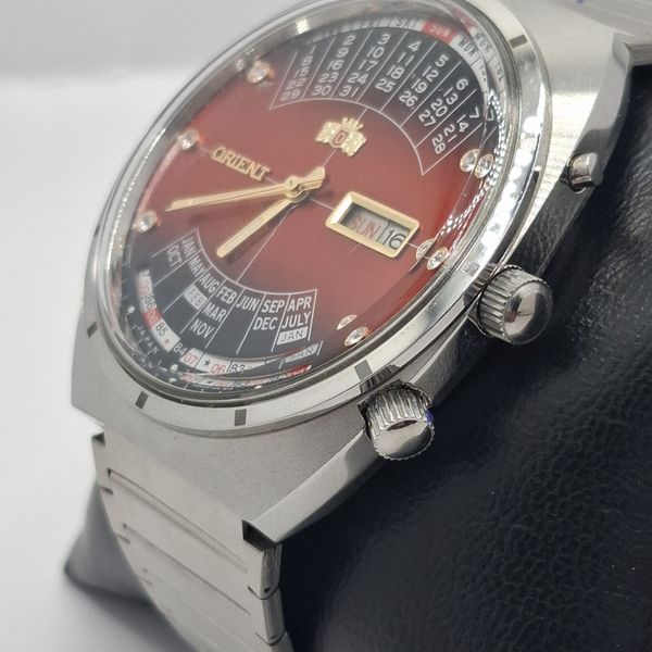 Vintage Orient College Men's Automatic Watch Perpetual Multi-Year ...