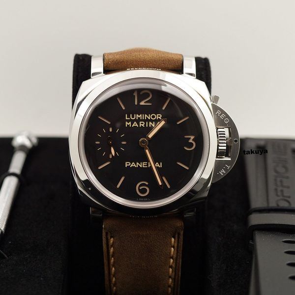 FSOT:Panerai PAM 422 Q SERIES 1950 LUMINOR 3 DAYS SS 47MM WARRANTY ...
