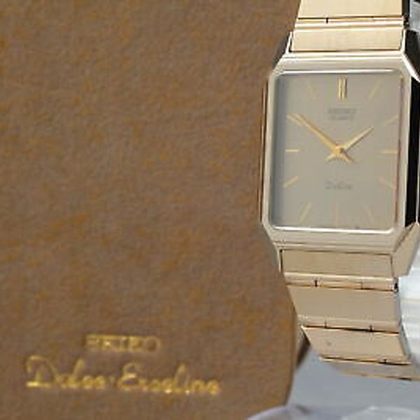 [Exc+5] Vintage SEIKO Dolce 7731-5050 Gold Dial Men's Quartz Watch From JAPAN | WatchCharts ...