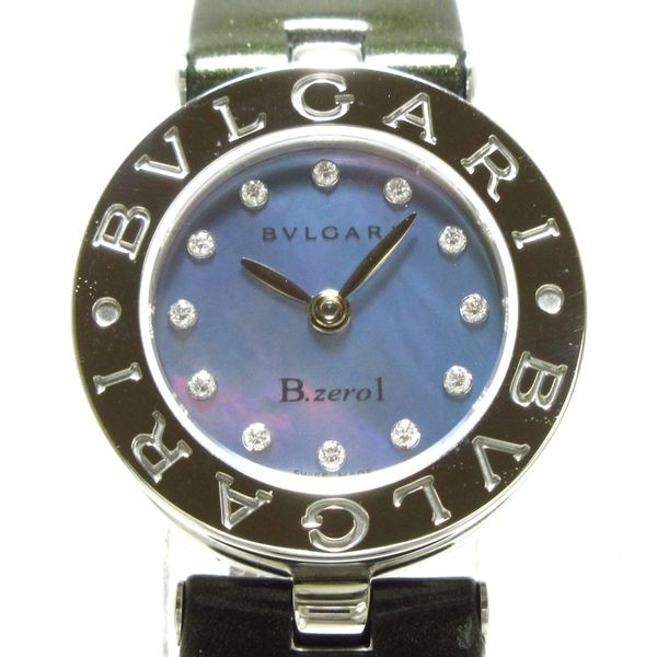 [New] [Used] BVLGARI B-zero1 Watch Shell Dial / 12P Diamond Index Shell Blue | WatchCharts