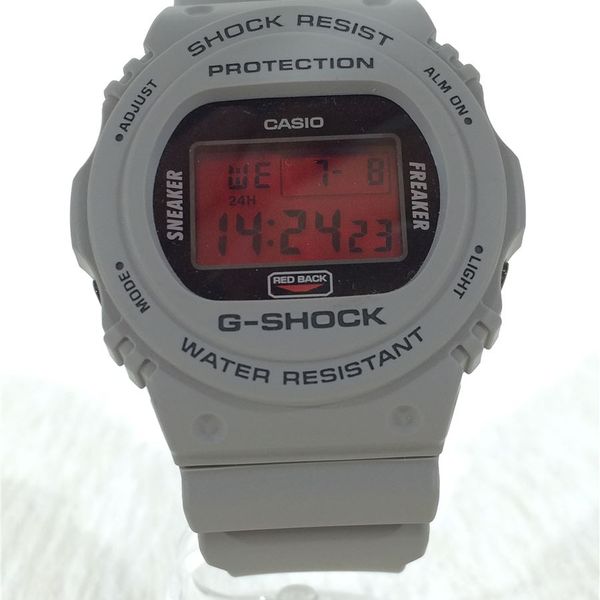 [Used] CASIO SNEAKER FREAKER STANCE / Quartz watch / Digital / RED ...