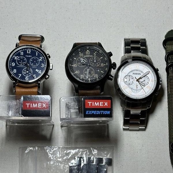 Timex Expedition Chronograph & Timex Weekender Chronograph & Free ...