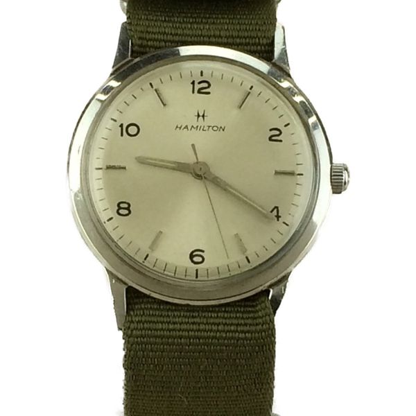[Used] HAMILTON Antique / Hand-wound watch / Analog / CRM / KHK ...
