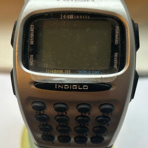 TIMEX INDIGLO 1440 SPORTS MEN'S WATCH - NEW FROM OLD STOCK ...