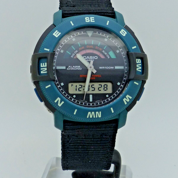 Casio AW-900 Overland Navigation Digital Watch Seymour Powell NOS Box ...