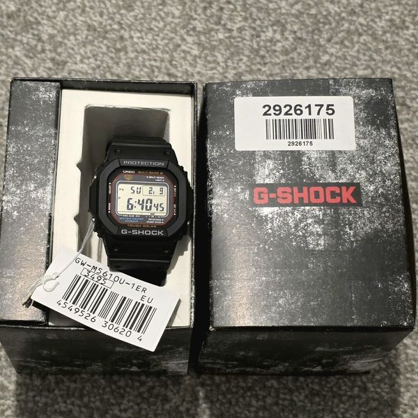 Casio G Shock Multi Band 6 Radio Controlled Tough Solar watch (GW ...