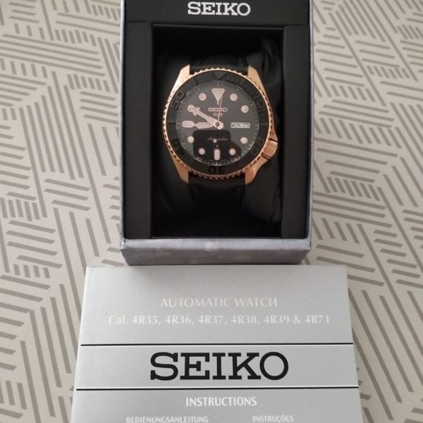 SEIKO "Submariner" Rose Gold | WatchCharts Marketplace