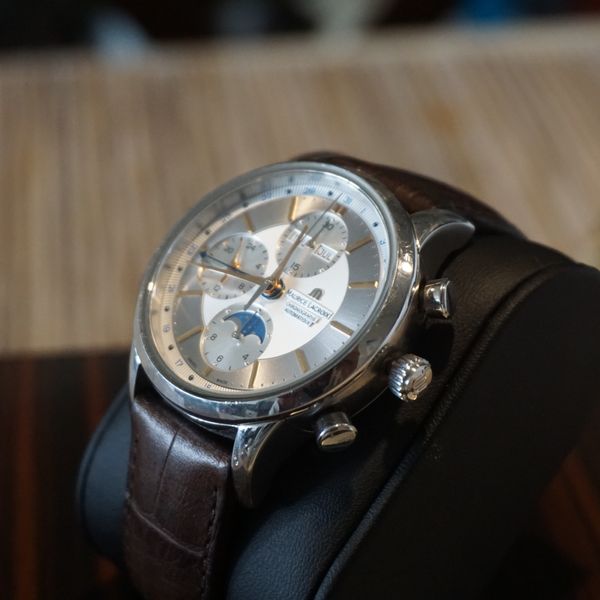 [WTS] Maurice Lacroix Les Classiques Moon Phase Chronograph - 41mm ...
