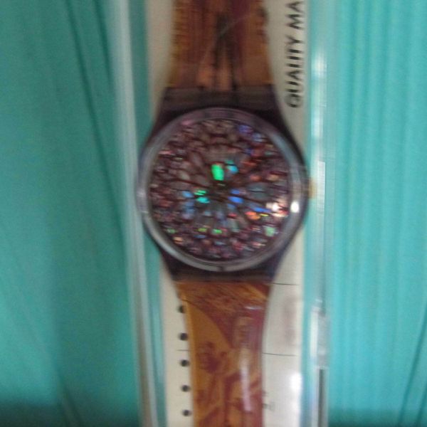 Notre Dame Graphic NEW 1994 Swatch 'Quasimodo' GV 108 Watch Original ...