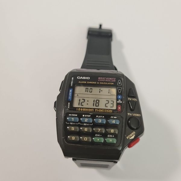 Vintage Casio CMD-40 Calculator Alarm Wrist Remote Controller TV ...