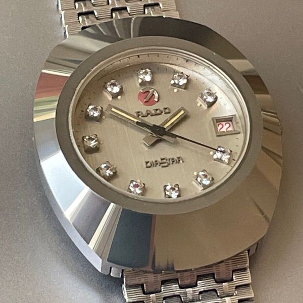 1960s Vintage Rado DiaStar 1/E 25 Jewel Automatic Watch | WatchCharts ...