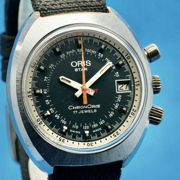 VINTAGE ORIS CHRONORIS MONOPUSHER CHRONOGRAPH | WatchCharts Marketplace