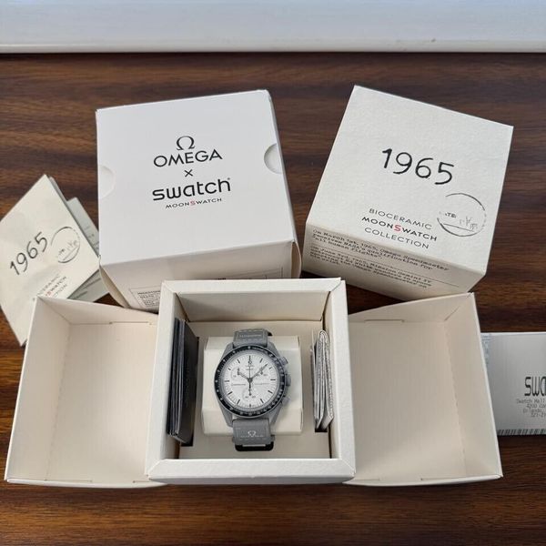 OMEGA x Swatch Speedmaster MoonSwatch 1965 Edition with Receipt ...
